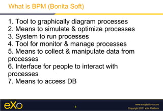 eXo Presentation: Bonita by Nguyen Anh Vu | PPT