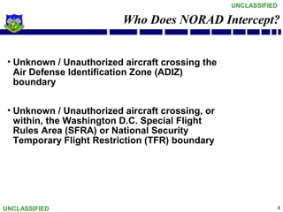 NORAD Intercept Operations, TFRs and You | PPT