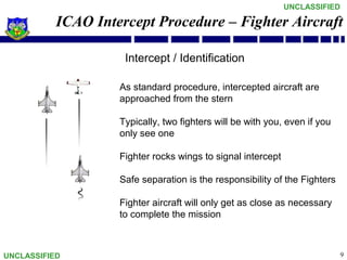 NORAD Intercept Operations, TFRs and You | PPT