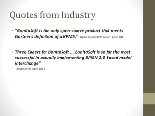 Bonitasoft BPMN Presentation | PPTX