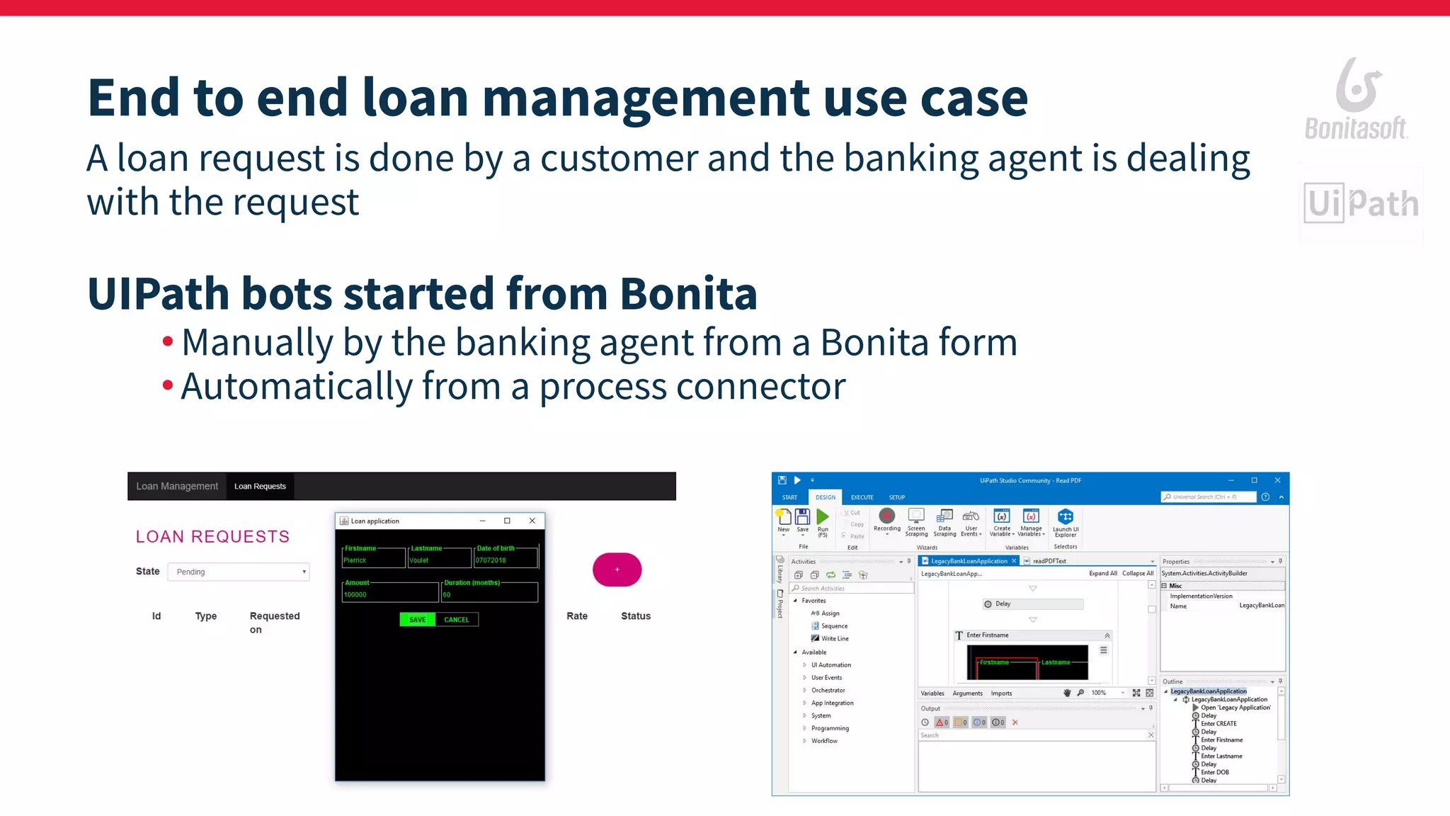 BPM & RPA, end-to-end automation with Bonita and UIPath | PDF