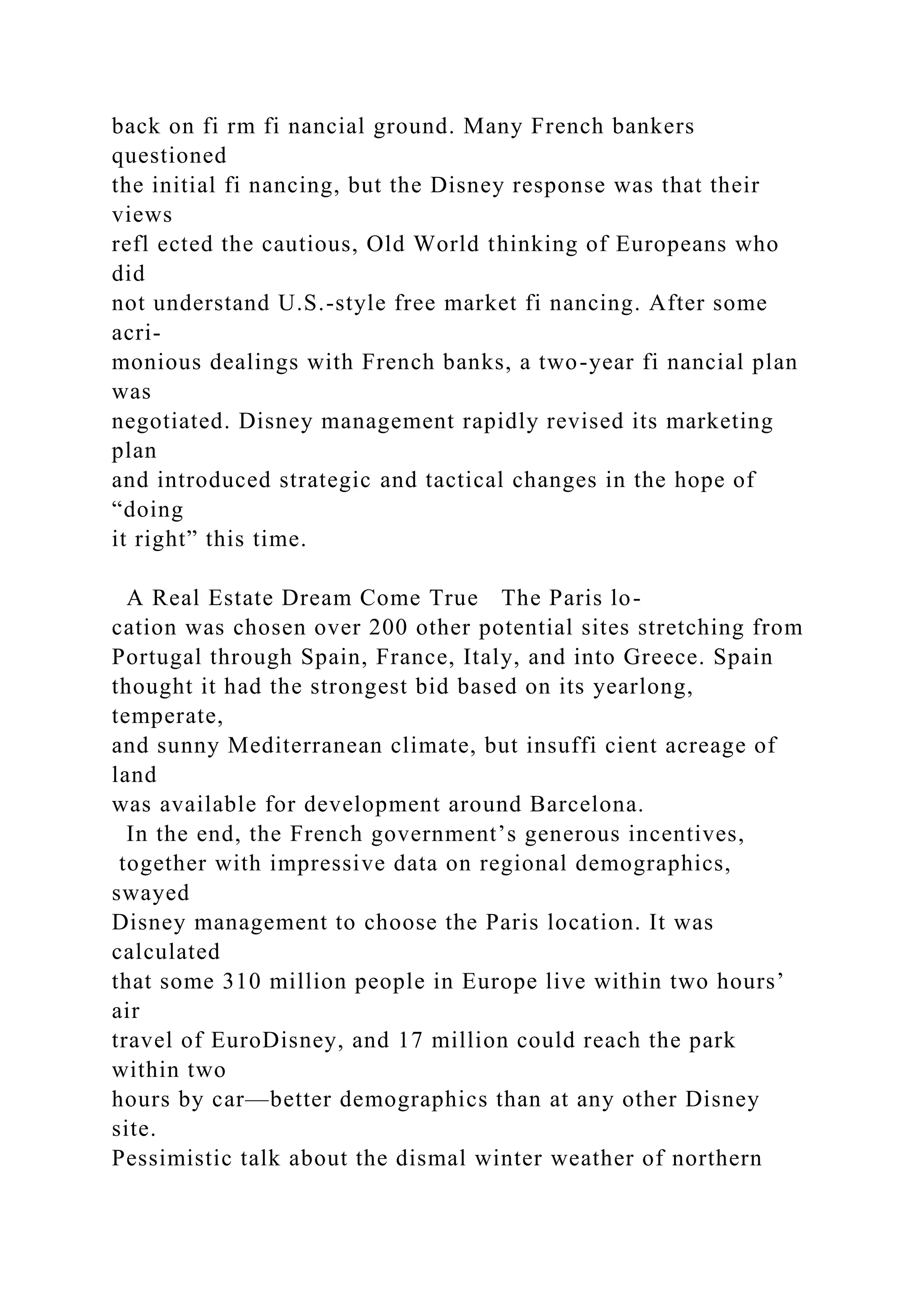 BONJOUR, MICKEY! In April 1992, EuroDisney SCA opened i.docx