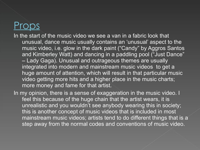 Bonkers – Dizzee Rascal Analysis | PPT