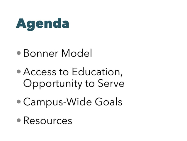 Bonner 101: An Introduction to the Bonner Program Model | PDF ...
