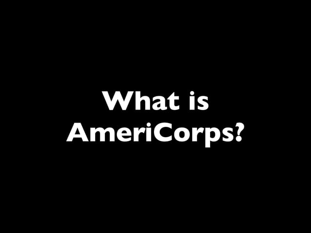 Bonner ameri corps 7 28-10 | PPT