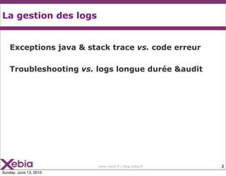 Bonnes pratiques des applications java prêtes pour la production | PPT