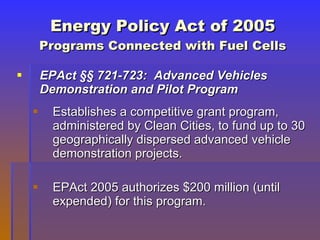 Energy Policy Act Of 2005