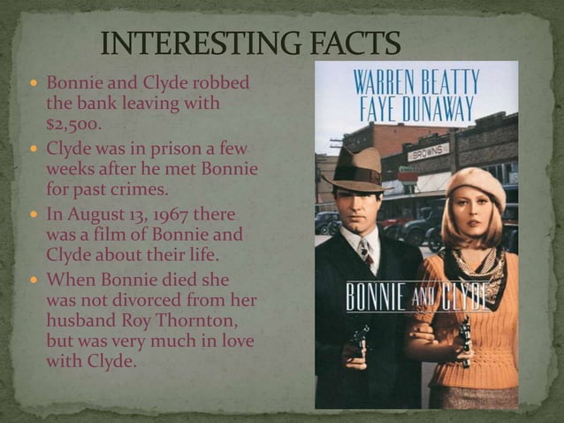 Bonnie and clyde | PPTX