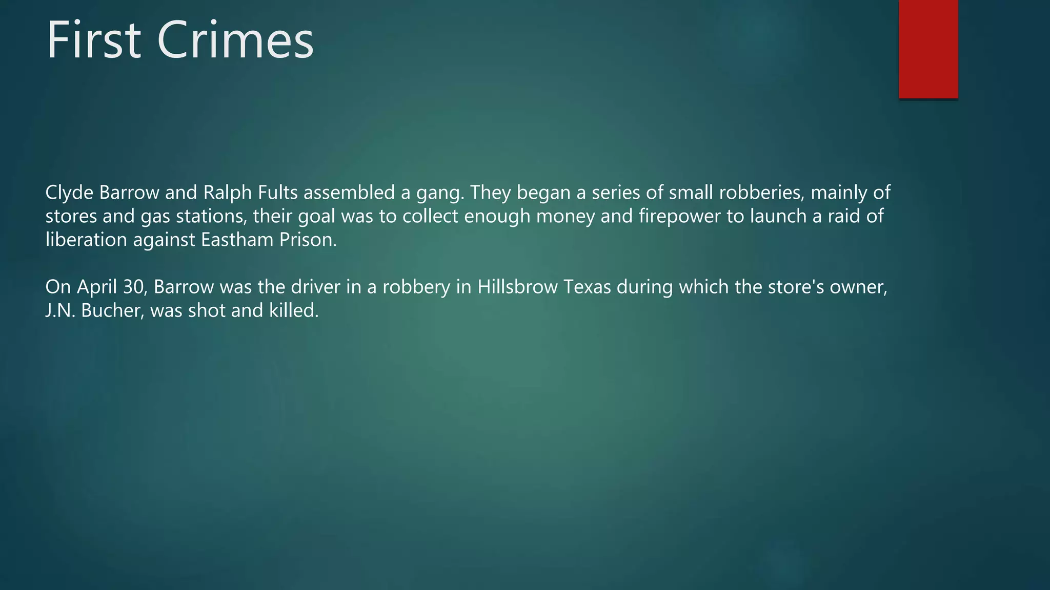 Bonnie & clyde | PPTX