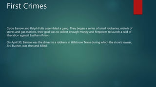 Bonnie & clyde | PPTX