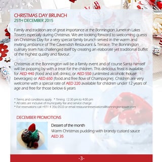 The Bonnington Festive Season 2015 | PDF