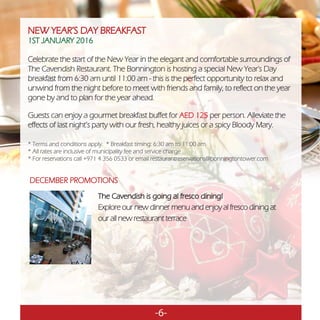 The Bonnington Festive Season 2015 | PDF