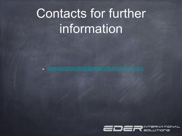 Bonsai consulting en | PPT