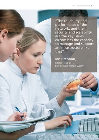 Bon Secours health: system network design and delivery case study | PDF