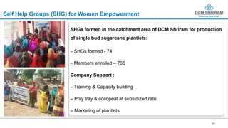 Bonsucro Global Week - DCM Shriram Certification Story from India | PDF