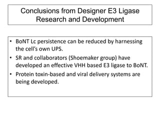 Means of Treating Botulinum Neurotoxin Persistence | PPT