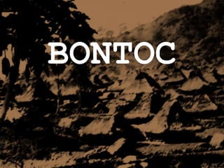 Architecture in Bontoc | PPTX
