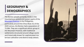 BONTOC- PHILIPPINE-INDIGENOUS-COMMUNITY.pptx