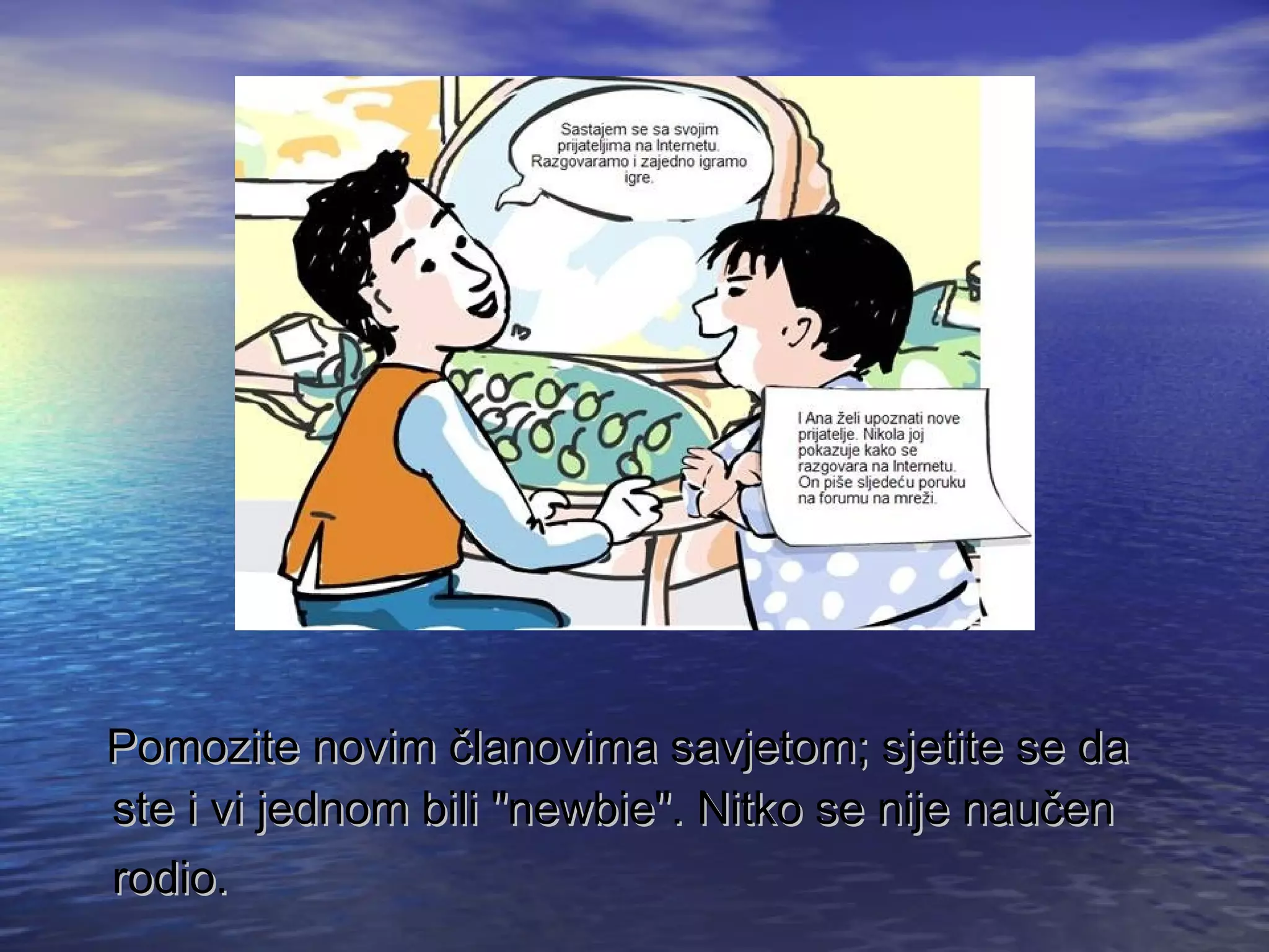 Bonton na internetu miljak kamenjarin | PPT