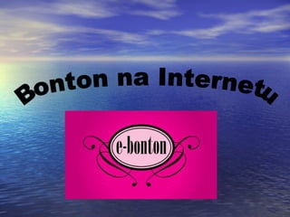 Bonton na internetu miljak kamenjarin | PPT