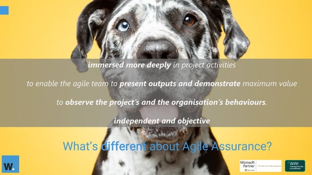 Assurance of Agile Delivery - Wellingtone | FuturePMO | PDF