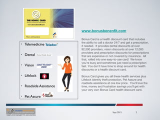 Bonus card slides | PPT