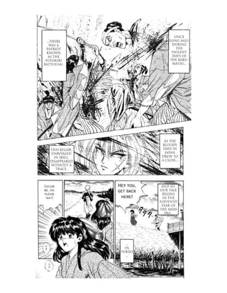 Ruruouni Kenshin: (Vol. 1) One-shot - Rurouni Meiji Swordsman Romantic Story | PDF