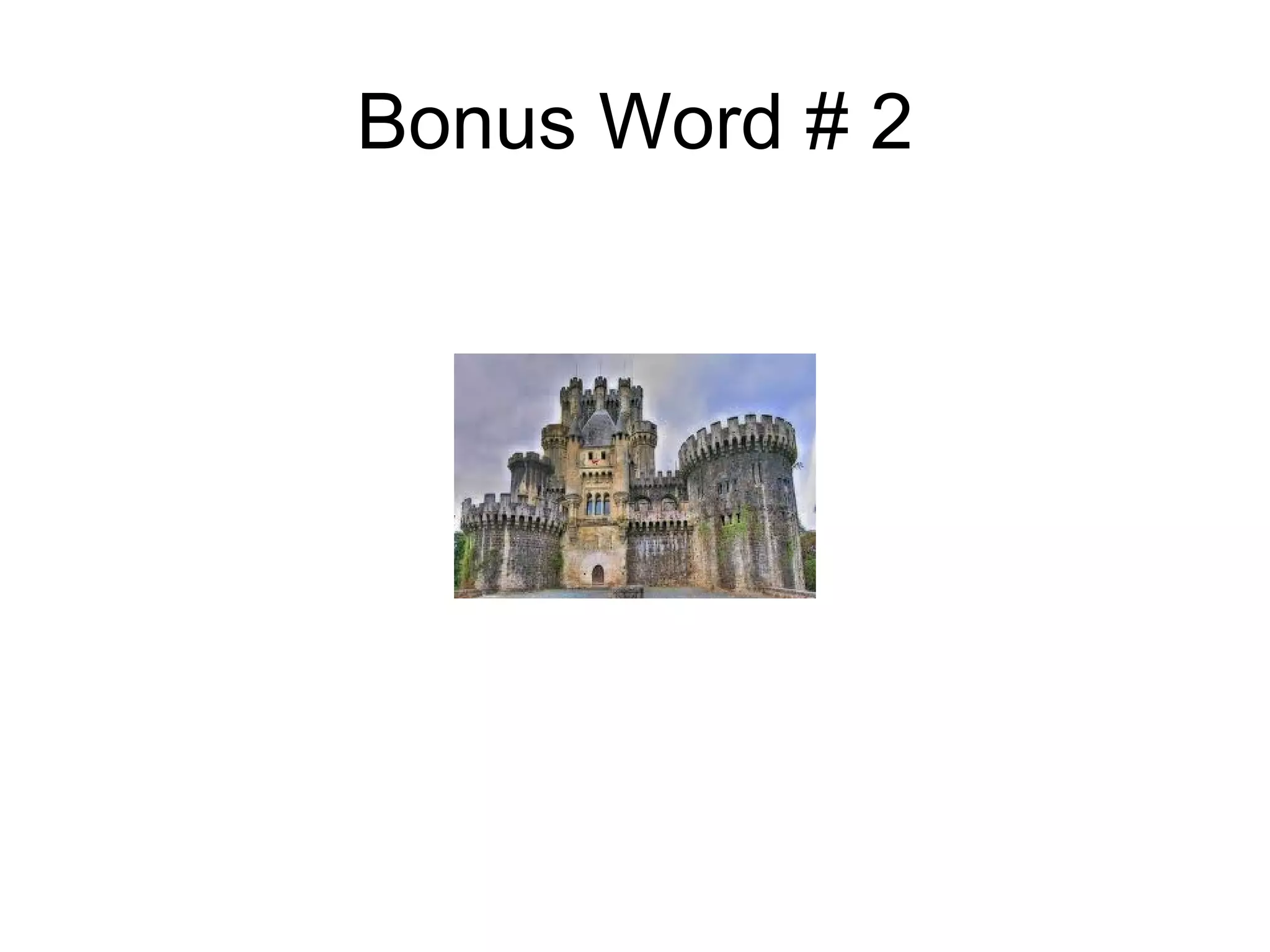 Bonus spelling words | PPT