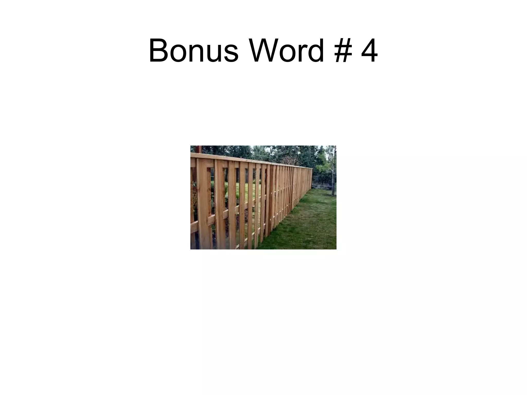 Bonus spelling words | PPT