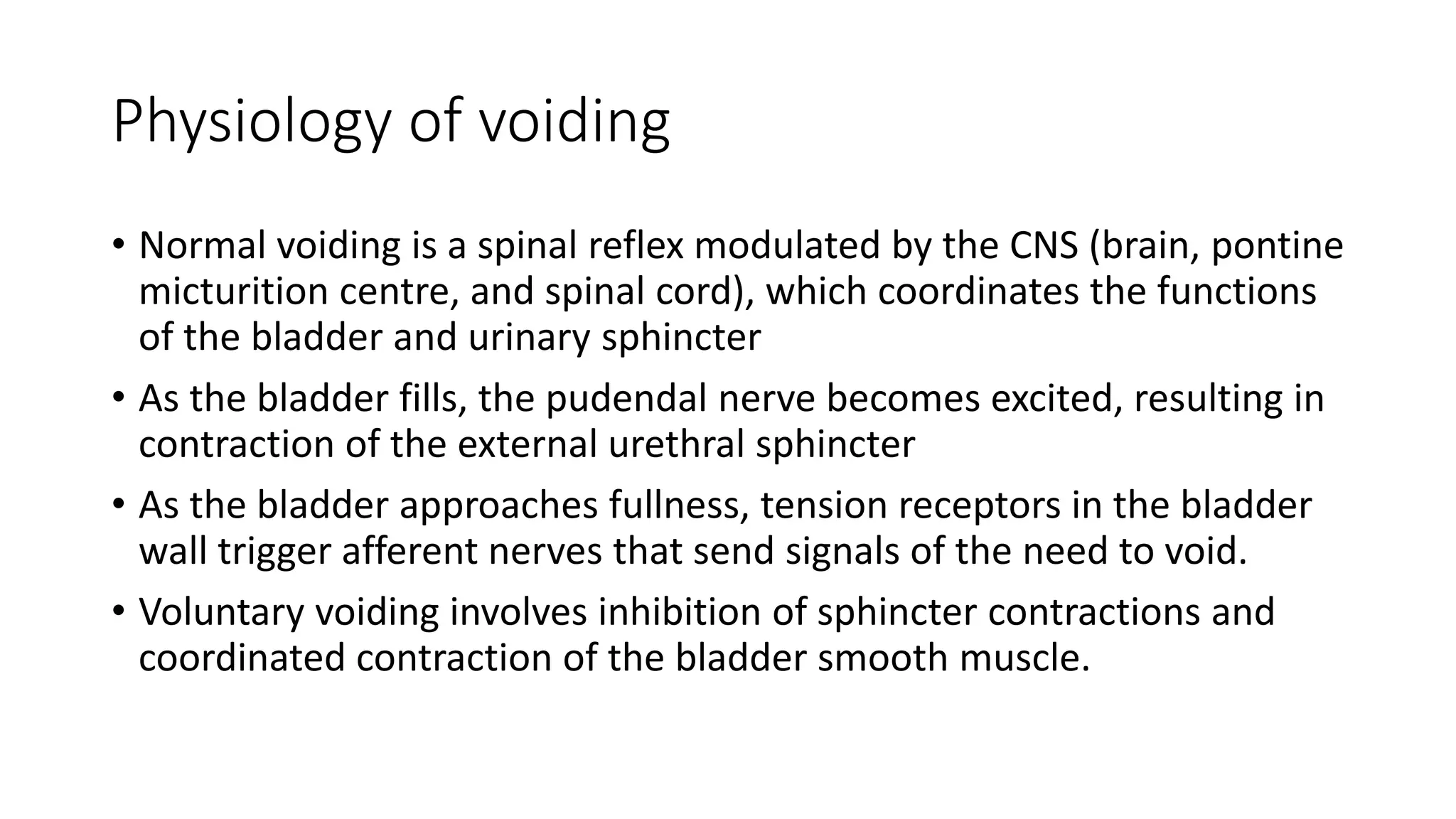 Bladder outlet obstruction in children | PPTX