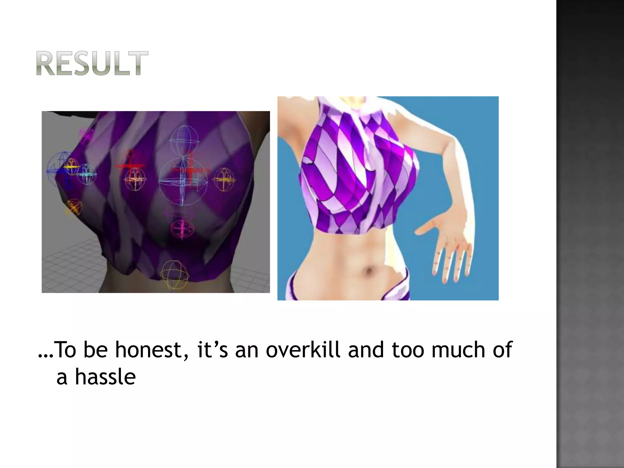 Boob jiggle in Unity Part2 | PPTX