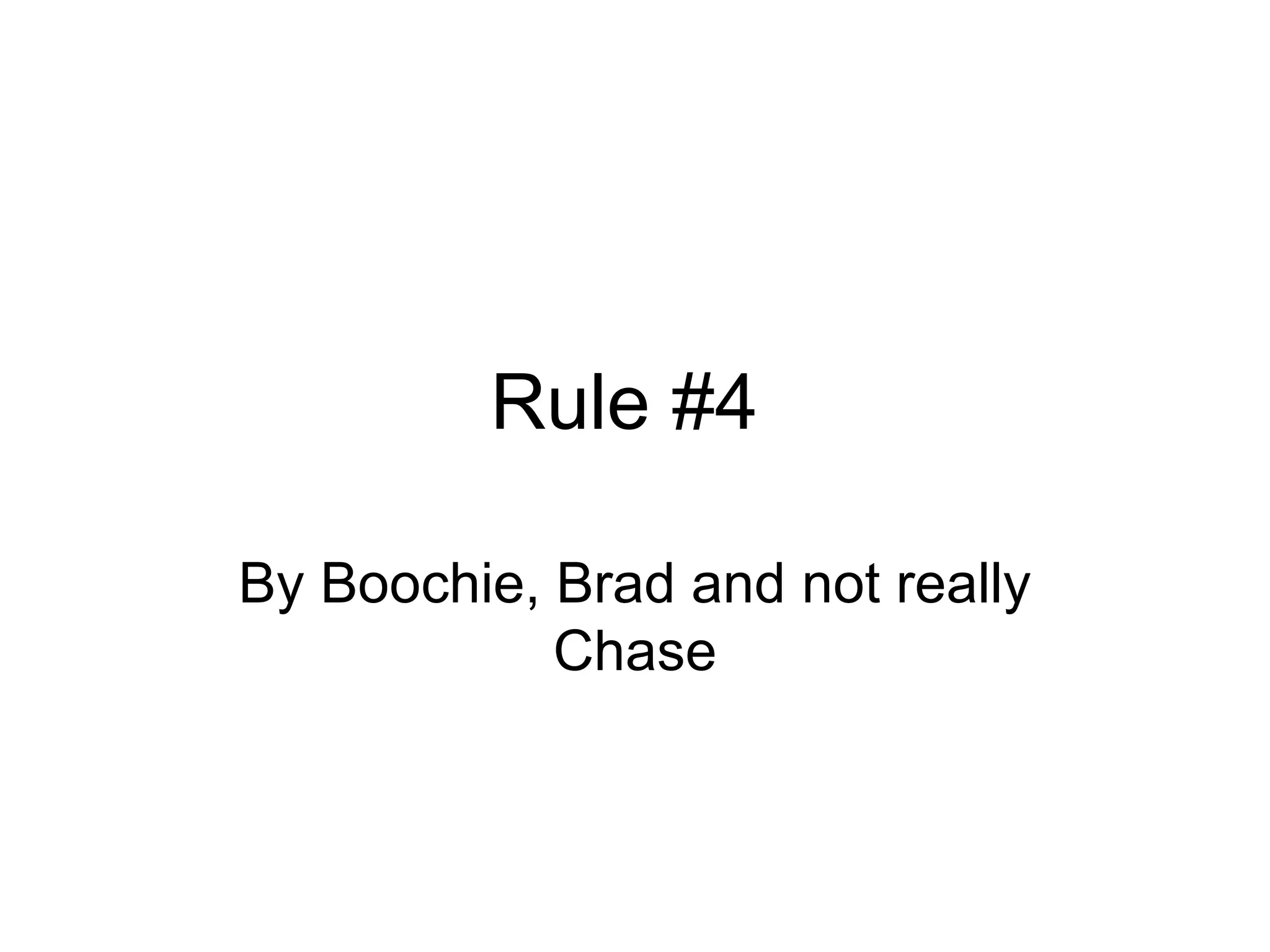 Boochie powerpoint!! | PPT