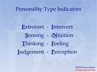 Personality driven challenges in the innovation process | PDF