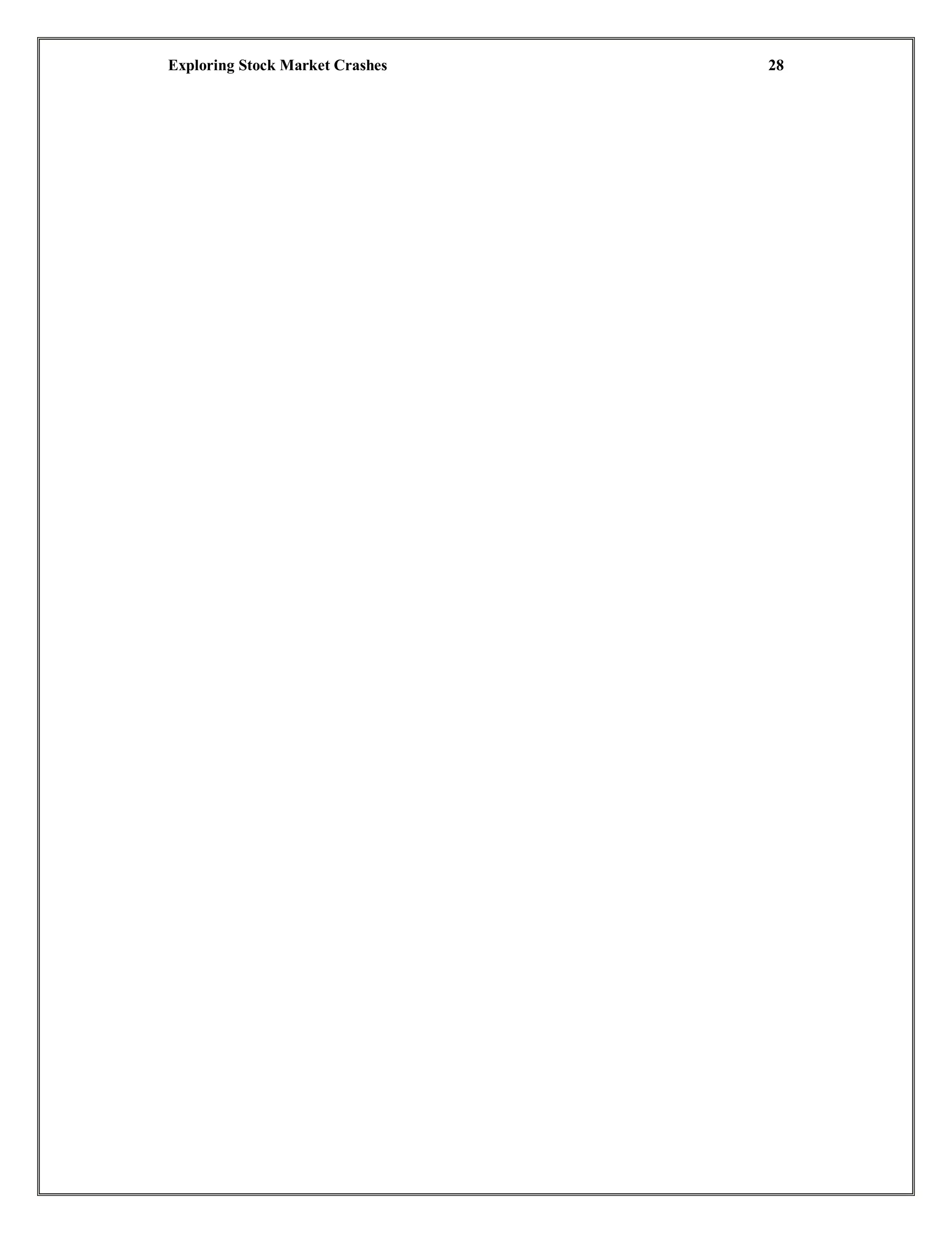 Stock Market Crashes | PDF