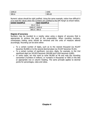 A GUIDE TO STATISTICAL REPORT WRITING | PDF
