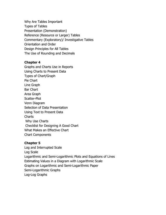 A GUIDE TO STATISTICAL REPORT WRITING | PDF