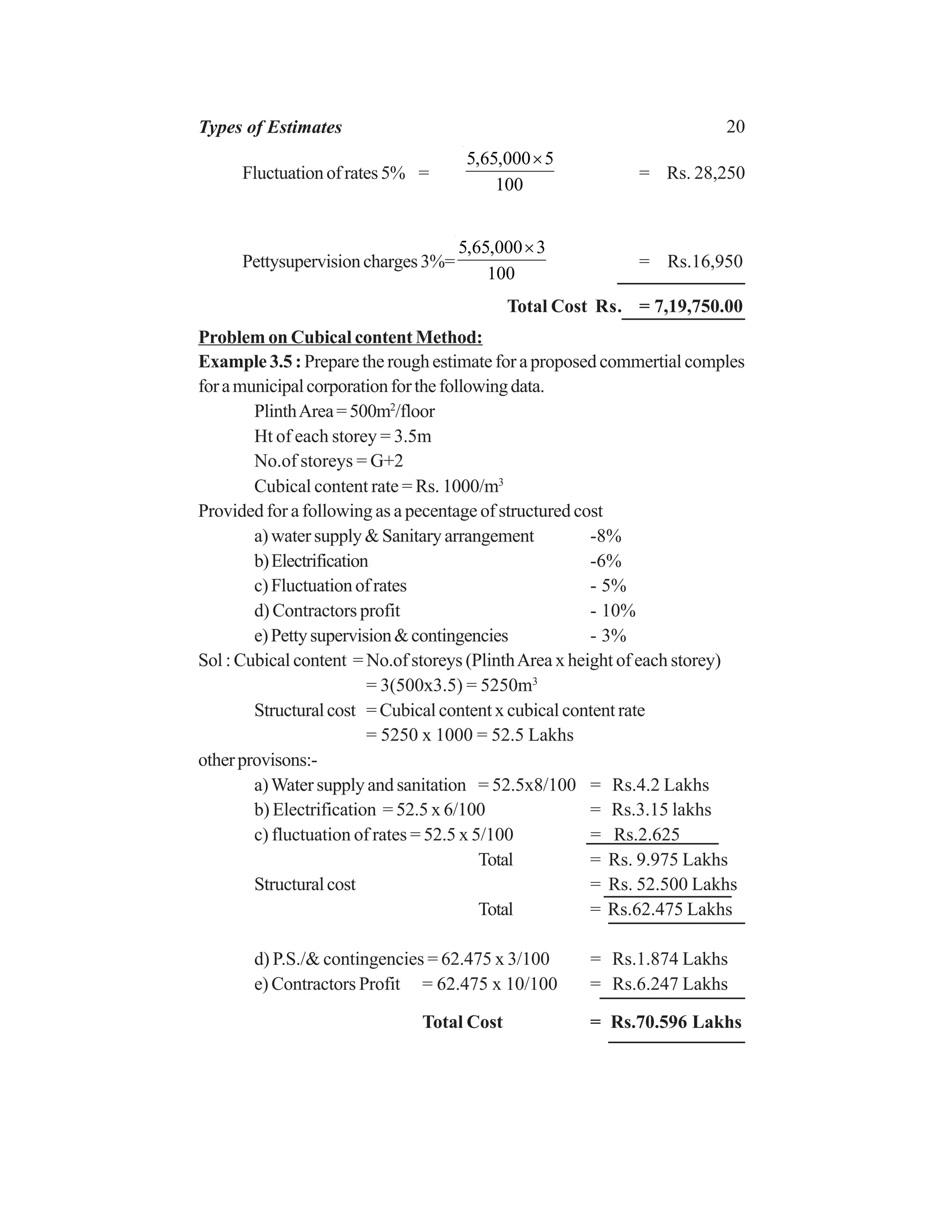 Estimation and costing book | PDF