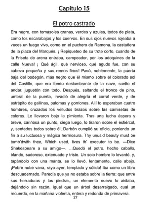 PLATERO Y YO Juan Ramón Jiménez | PDF