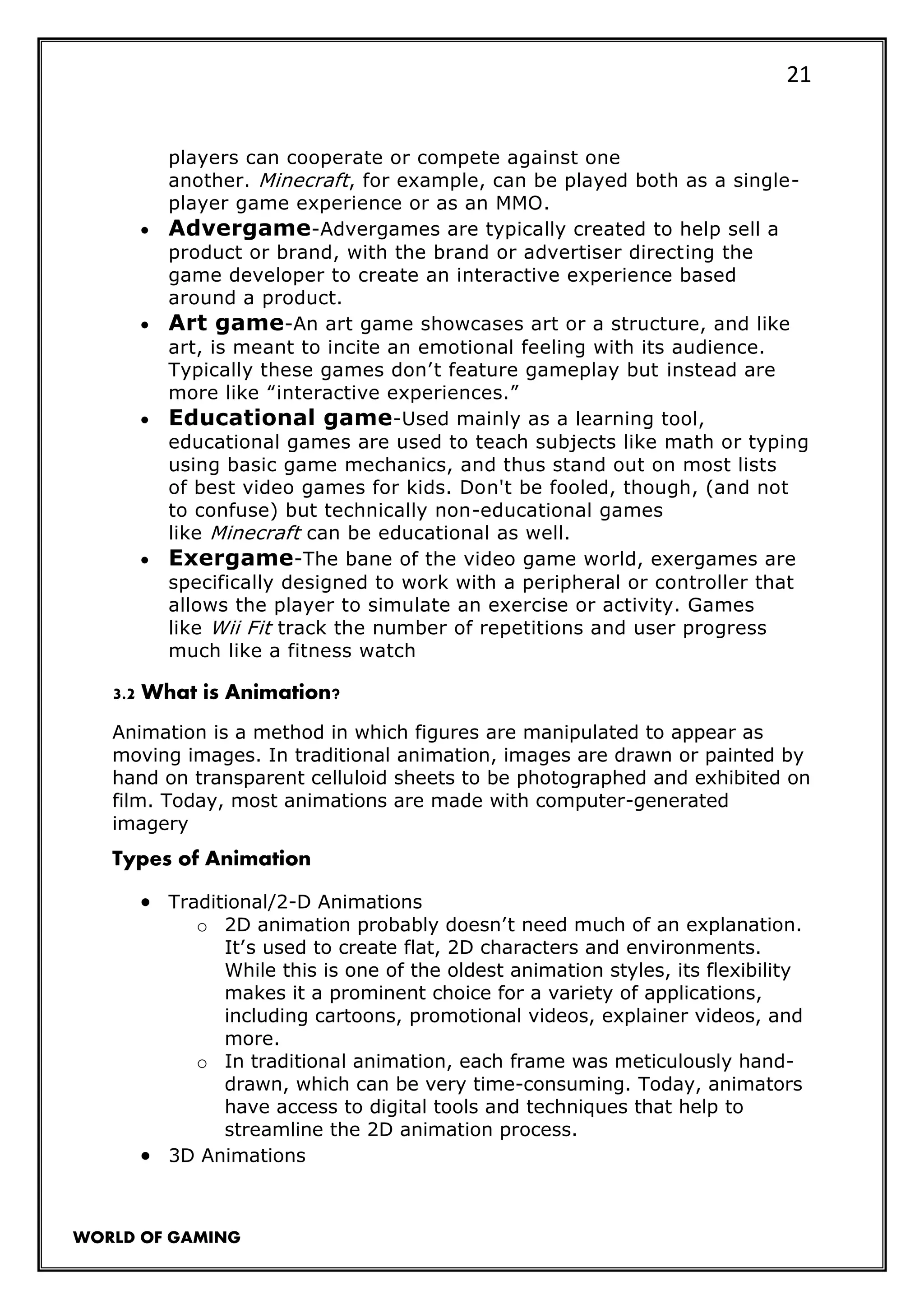 World of GAMING- The Architectural Thesis | PDF