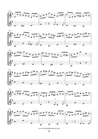 (Book duo violin) christmas carols duets 1 | PDF