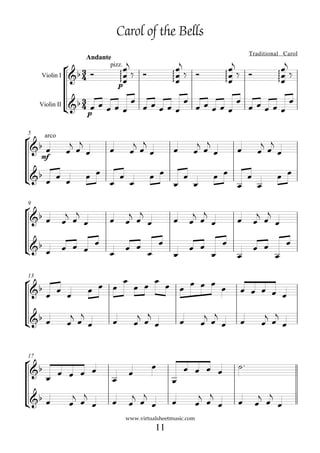 Christmas Sheet Music Violin