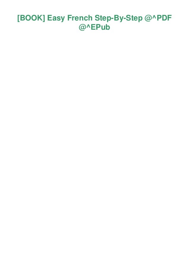 easy french step-by-step pdf