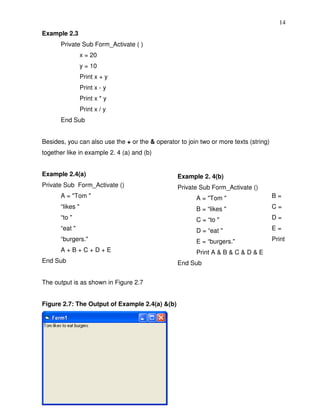 Book HH- vb6 preview | PDF