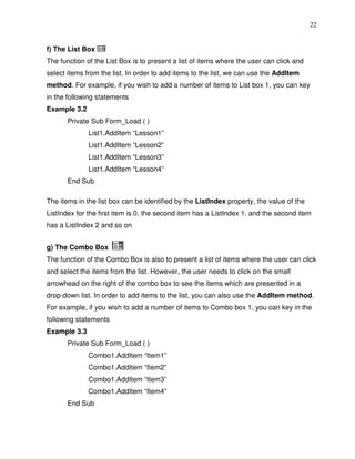 Book HH- vb6 preview | PDF