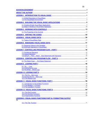 Book HH- vb6 preview | PDF