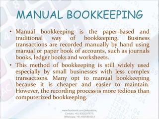 Book-keeping | PPTX