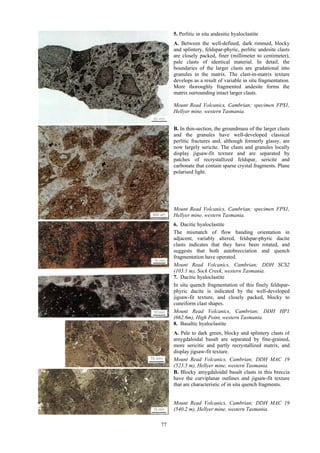 Mcphie - Volcanic Textures | PDF