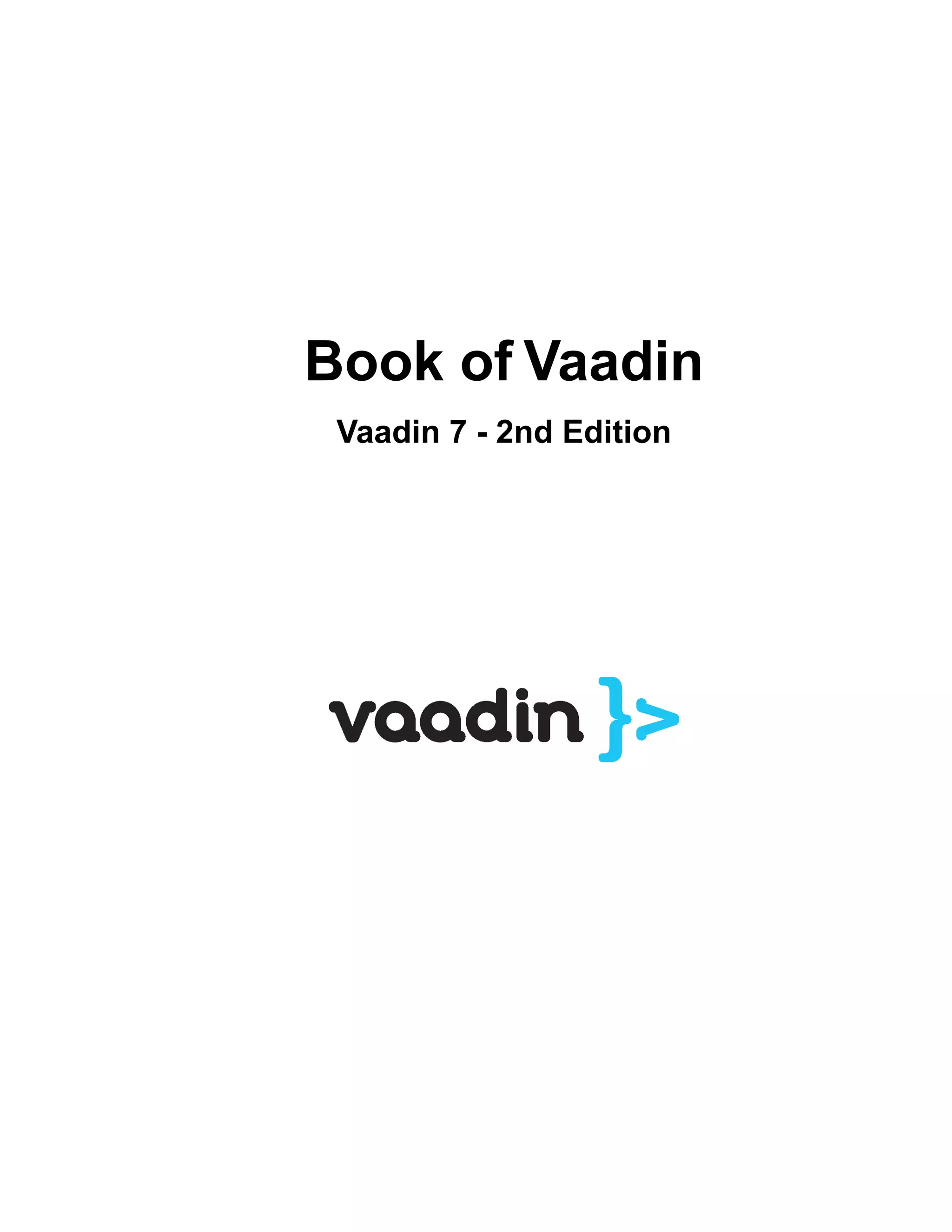 Book of-vaadin | PDF