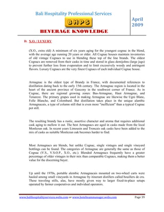 Book one-beverage-knowledge | PDF