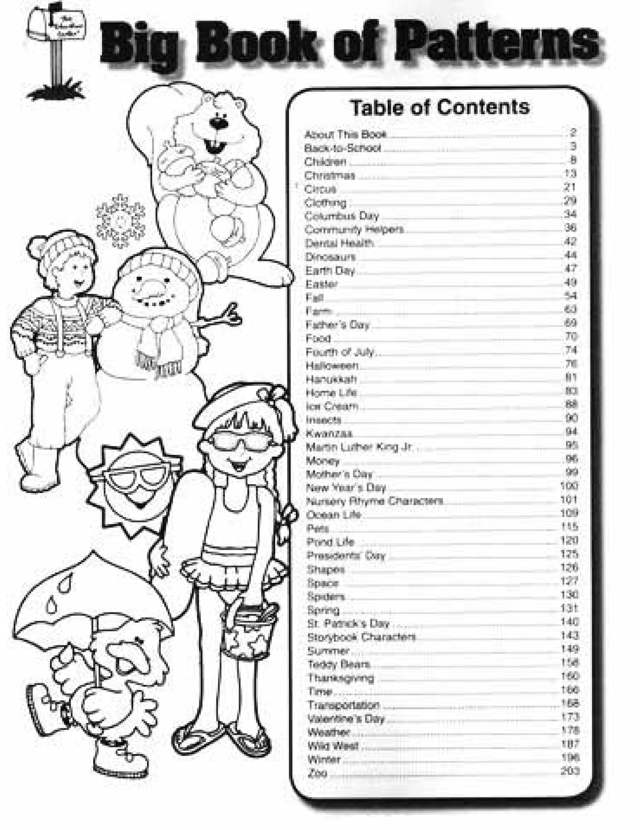 Book-patterns-pre school-kindergarten | PDF